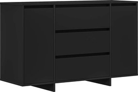 Servírovací skříň Černá 120 x 41 x 75 cm Kompozitní dřevo 3333907