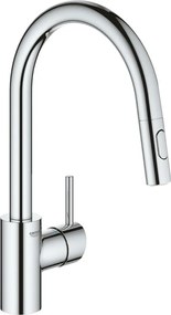 Grohe Concetto New dřezová baterie s vytahovací sprškou chrom 31483002 G31483002