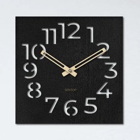 Moderní dřevěné nástěnné hodiny | Minimalistický design do interiéru I SENTOP HDFK033