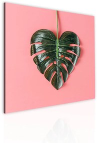 Obraz srdce z listu Velikost (šířka x výška): 50x50 cm