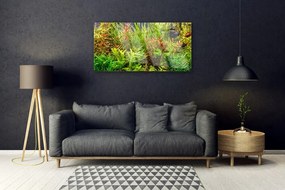 Obraz na skle Akvárium Rybičky Rostliny 140x70 cm