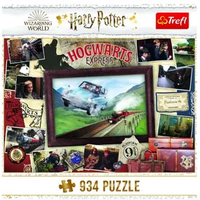 Trefl puzzle 934 dílků - Harryho Potter, Bradavický expres