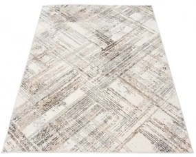 Moderní kusový koberec PORTLAND G505A bílý béžový Rozměr: 80x150 cm