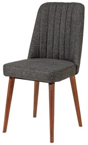Jídelní židle Vina Anthracite and Walnut