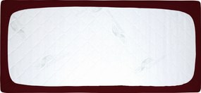 Jersey prostěradlo vínové na výšku matrace do 20 cm Velikost: 60 x 120