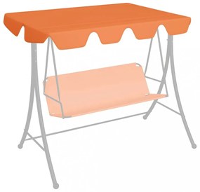 Stříška na zahradní houpačku 150/130x70/105 cm Dekorhome