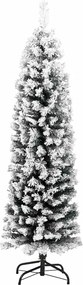 Umělý vánoční stromeček Zelená 150 cm PVC, ocel a plast 3395007