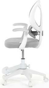 Dětská otočná židle šedá KA-W8008 GREY