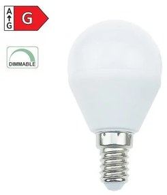 Diolamp SMD LED žárovka matná Mini Globe P45 Wifi 5W/E14/230V/RGB+CCT/380Lm/180°/Dim