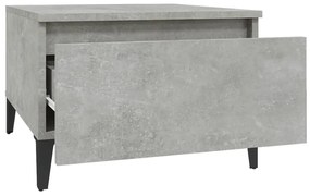 Odkládací stolky 2 ks betonově šedé 50x46x35cm kompozitní dřevo - Default Title