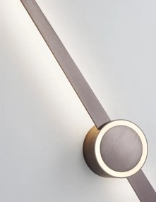 LED nástěnné svítidlo Kedo 80 hnědá