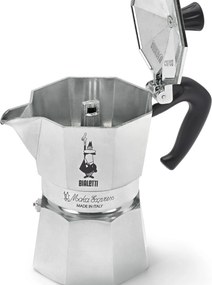 Bialetti Moka Express, 130 ml, stříbrná