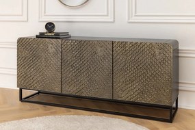Designová komoda Pallaton 160 cm hnědé mango