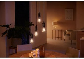 Filamentová smart žárovka E27, 7 W White ambiance – Philips Hue