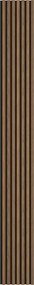 Mexen Lam-F akustické nástěnné lamely 275 x 31,5 cm, plsť 6 mm, Dub Mocca - S105-275317-2812-074