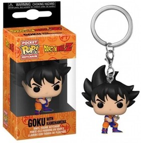 Funko pop! keychain dragon ball z goku with kamehameha