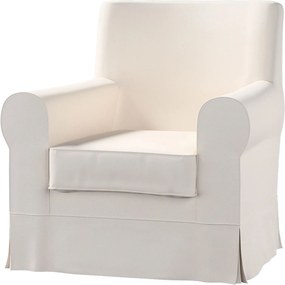 Potah na křeslo IKEA Ektorp Jennylund barva béžová látka pletený vzor