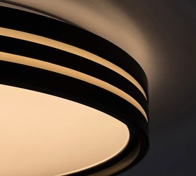 Rabalux Černé stropní LED svítidlo Epora 390mm 25W 71118