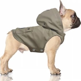MILK&PEPPER Pláštěnka pro buldočky Tribord khaki Velikost: 45L