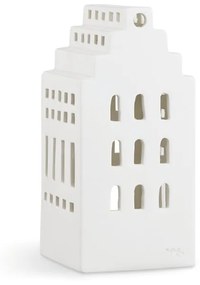 Bílý keramický svícen Kähler Design Urbania Lighthouse Manor