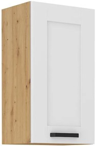 STL 40 cm skříňka horní jednodveřová LUNA Barevné provedení LUNA: Dub Artisan / Bílý mat