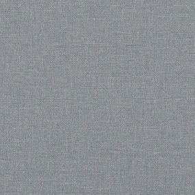 3dílná sedací souprava s poduškami světle šedá textil 3201842