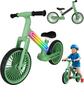 Creative Corner Trike Fix Glow LED cross-country bike zelená