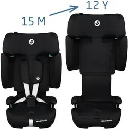 Maxi-Cosi Nomad XL Plus autosedačka Authentic 76-150cm Black