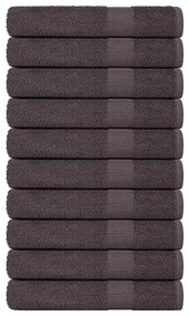 Ručníky FROGN 10 ks antracitové 100x200 cm 360 g/m² 136699