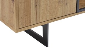 TV stolek světlé dřevo BOISO Beliani