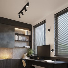 Sollux Lighting Nástěnné svítidlo KARBON 10 černé