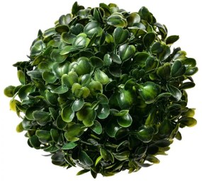 Koule z umělých zelených lístků XS – 12 cm