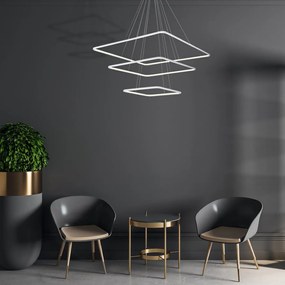 Závěsné LED svítidlo Nix, 3x LED 117w, 3000k, w