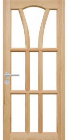 Archo - Dřevěné dveře dýhované z borovice Wenessy 105510