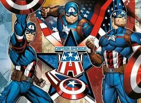 Ravensburger Marvel: Kapitán Amerika / 100 dílků / od 6 let