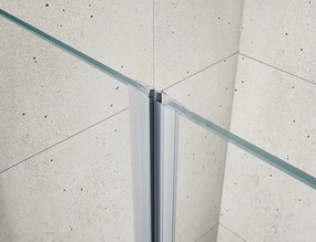 Gelco LORO sprchové dveře dvoukřídlé 90 x 200 cm chrom čiré sklo GN4390