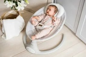 MoMi KENANI Elektrická houpačka světle-šedá