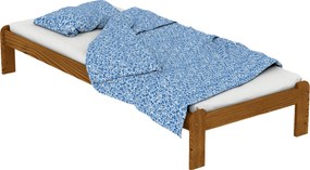 Maxi Postel z masivu Adam 80 x 200 cm - barva Dub