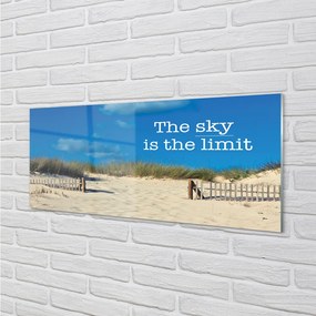 akrylový obraz Beach nebe string 120x60 cm