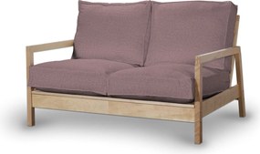 Potah na pohovku IKEA Lillberg 2-místná nerozkládací barva růžová látka pletený vzor