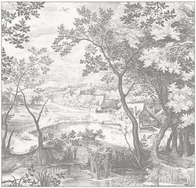 Tapeta Engraved Landscapes