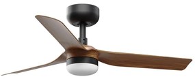 FARO Barcelona FARO 33823WT-1TW-LED Stm.vent. MINI PUNT S 10W/230V hnědá/černá pr.90 cm WT + DO 33823T1TW