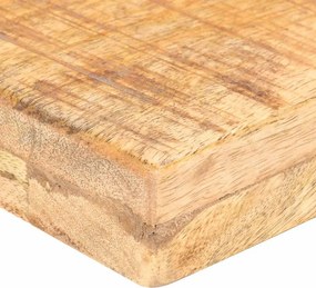 TV stolek 160 x 40 x 40 cm masivní hrubé mangovníkové dřevo 320497