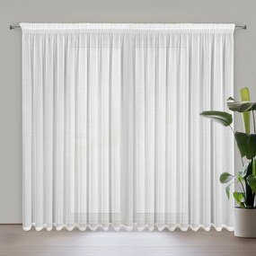 ZÁCLONA NA PÁSCE VANESA 350X270 CM BÍLÁ