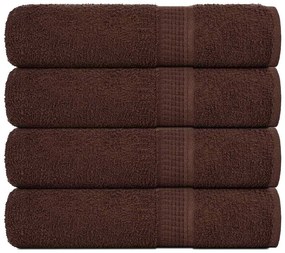 Ručníky FROGN 4 ks hnědé 100x150 cm 360 g/m² 136765