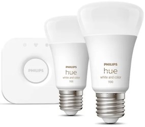 Základní sada Philips Hue WACA 2xE27/9W/230V 2000-6500K + zařízení k propojení