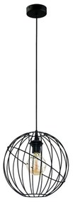 TK LIGHTING Lustr - ORBITA 1626, Ø 32 cm, 230V/15W/1xE27, černá