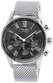 Pánské náramkové hodinky JVD JE1001.3 s římskými číslicemi - chronograf 10ATM
