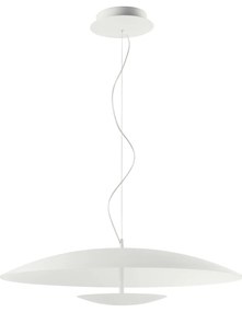 Linea Light Horizon_P, bílé závěsné svítidlo pro nepřímé osvětlení, 34W LED 3000K, Ø 65cm