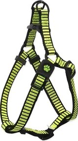 Active Dog Postroj Premium limetka M / Pro malé a střední psy / 2x53-7